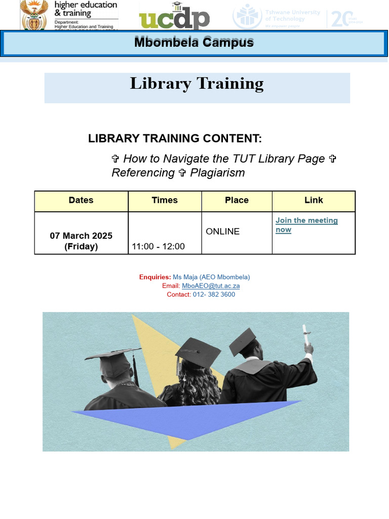 2025 Mbombela Library Training 07-03-2025 - 250307 - 111850 | PDF
