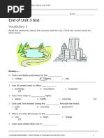 Cambridge English Level 3 Test | PDF