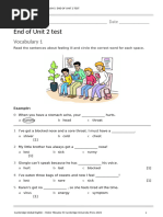Cambridge English Level 3 Test | PDF