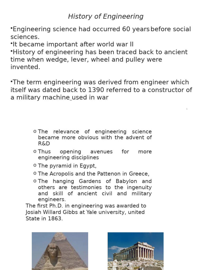 Evolution of Engineering Disciplines | PDF | Engineering