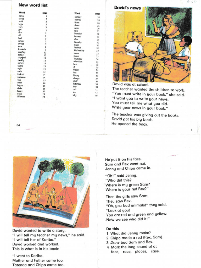 Sunrise Book 8 David - S News | PDF