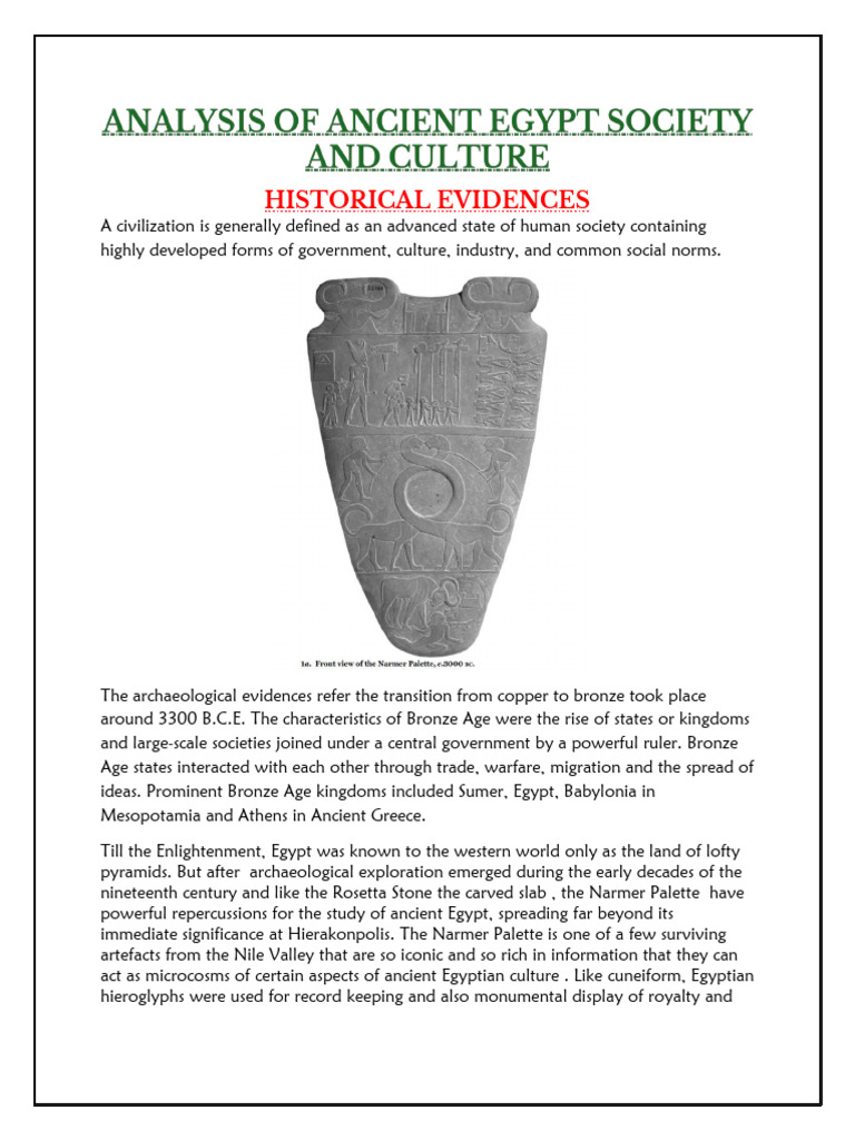 Ancient Egyptian Civilization Overview | PDF | Ancient Egypt | Pharaoh