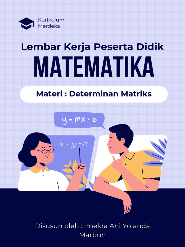 LKPD Determinan Matriks | PDF
