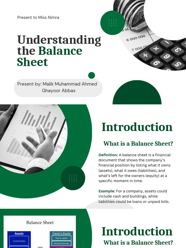 How to Read a Balance Sheet | PDF | Equity (Finance) | Balance Sheet