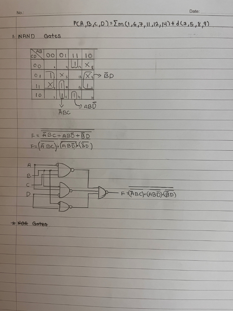 Combinational Logic Design and Implementation PDF | PDF