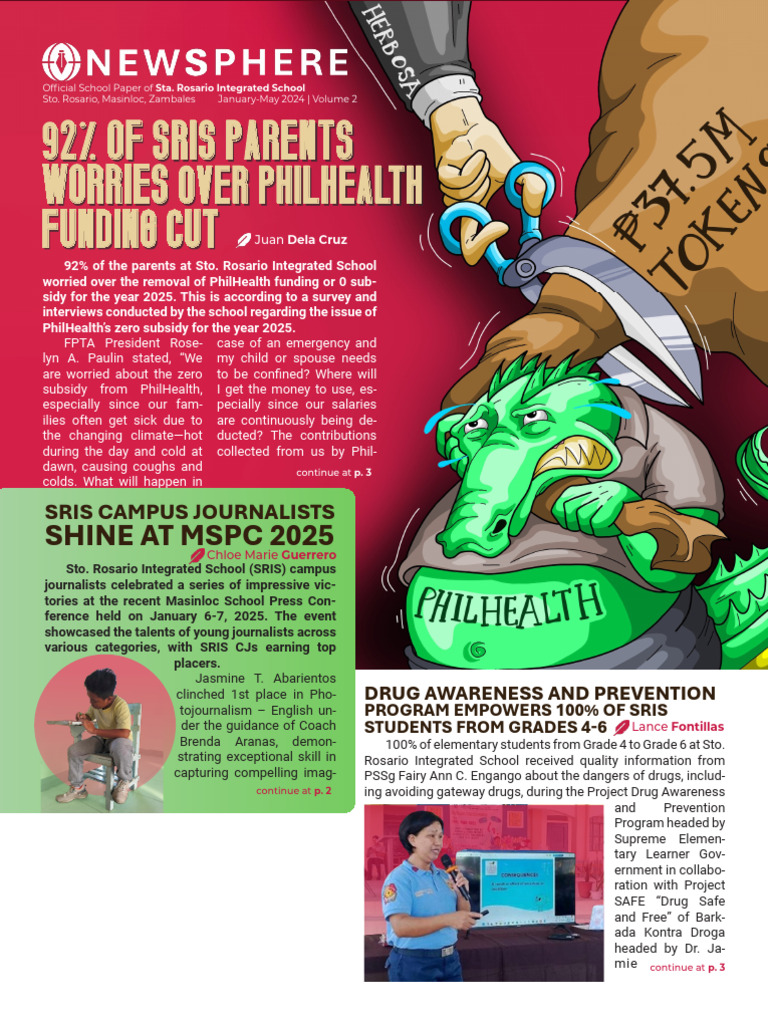 Newsphere 2025 01 January PageOnly 01 To 07 | PDF | Bullying | Rodrigo Duterte