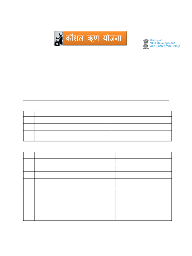 Application Form for PNB Kaushal Education Loan | PDF