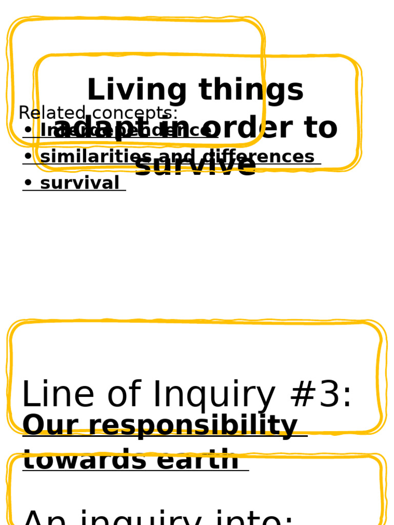 UOI Notes on Survival and Interdependence | PDF