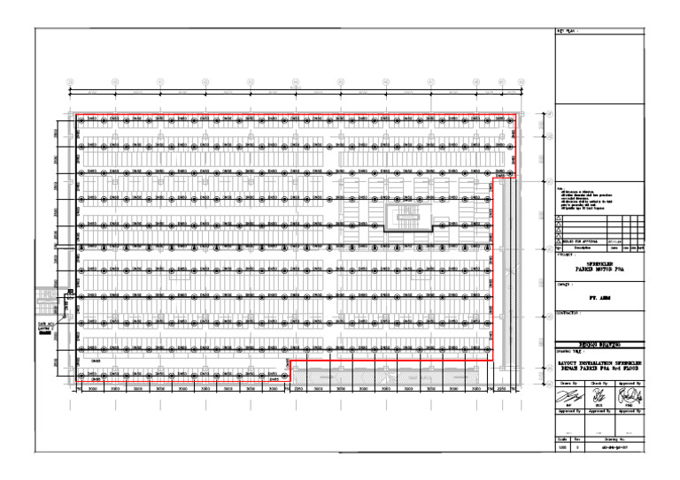 Denah Parkir Motor P3A-3-Model | PDF