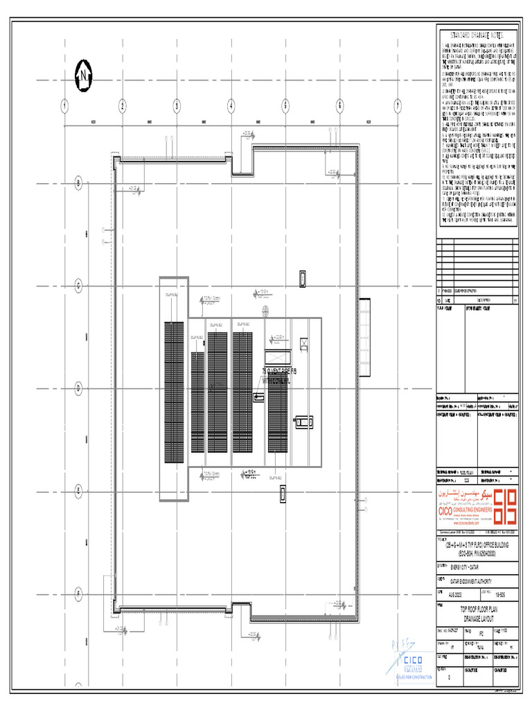 M-dr-207 Upper Roof Plan | PDF | Solar Power | Forms Of Energy
