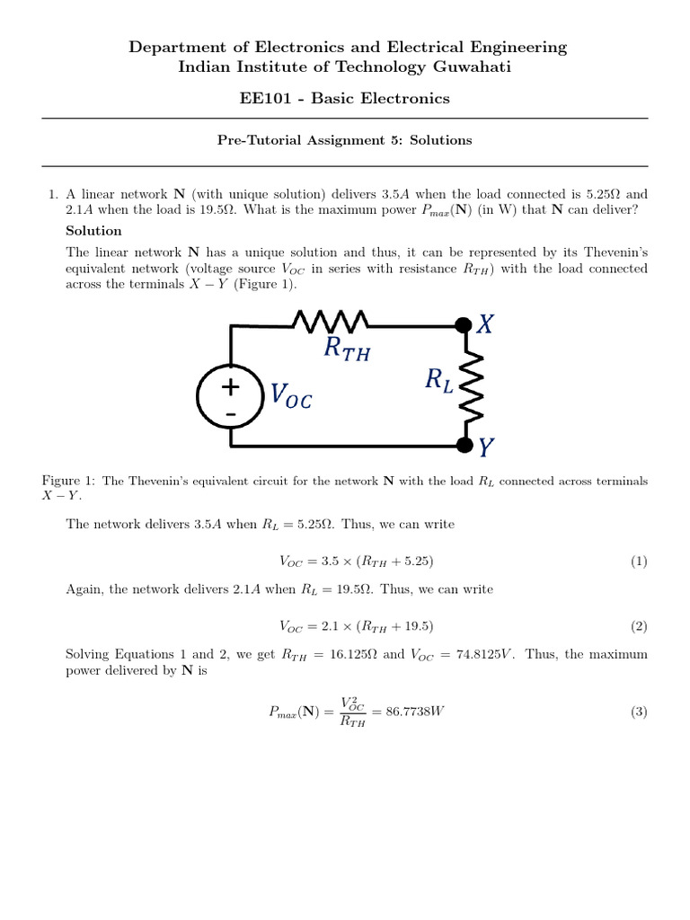 Pre Tutorial Solution 5 2023 | PDF | Computer Engineering | Electronic ...