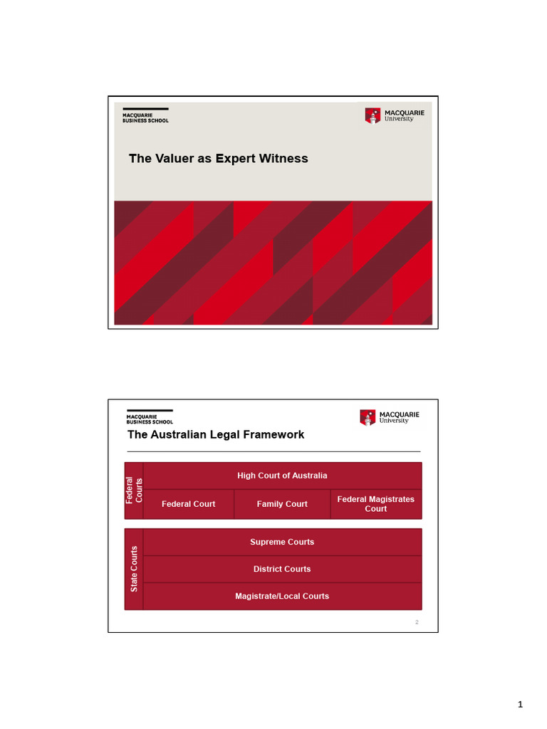 Lecture Notes - Expert Witness | PDF | Damages | Expert Witness