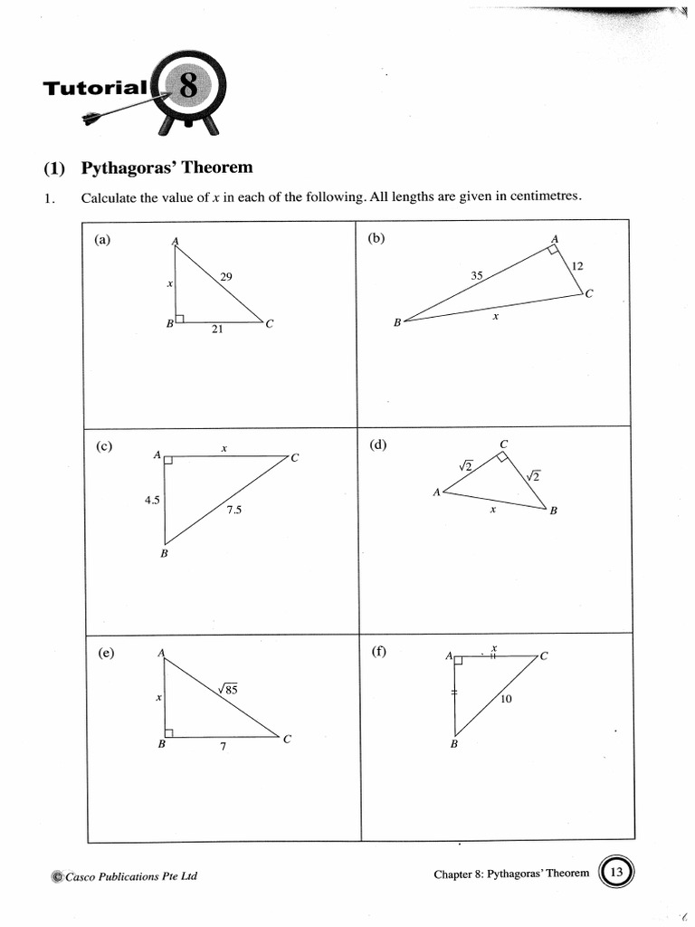 Pythagoras Theorem | PDF