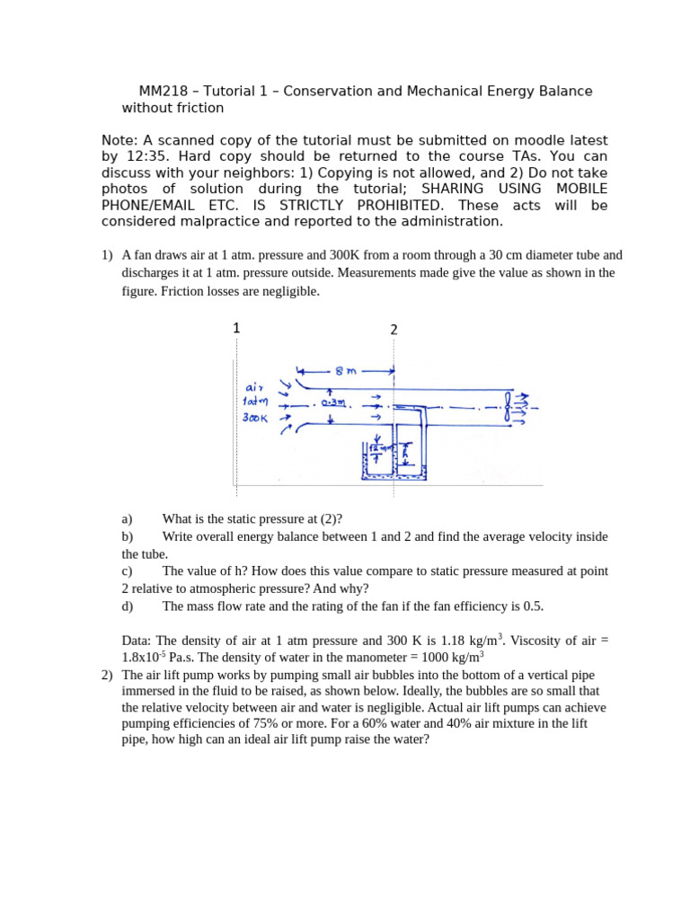 mm218 2025 Tut1 | PDF