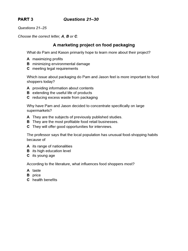 Marketing Insights on Food Packaging | PDF | Supermarket