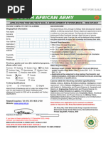 ZNA General Duty Soldiers | PDF | Zimbabwe | Military Organization