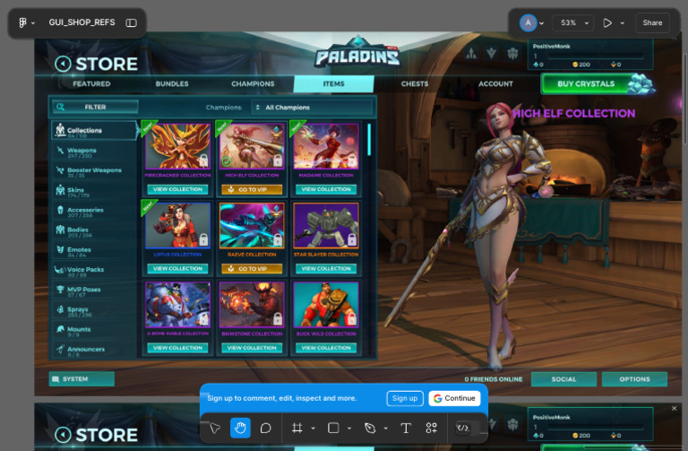 GUI - SHOP - REFS - Figma | PDF