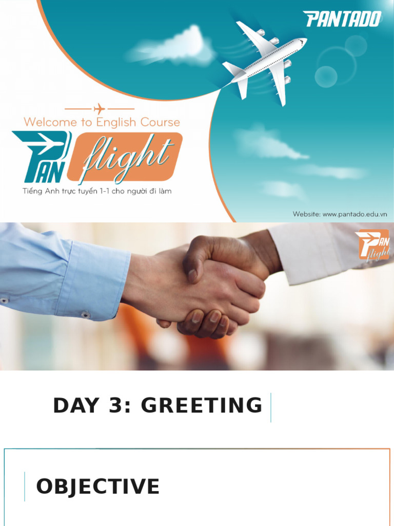 Basic - Day 3 - Greeting | PDF