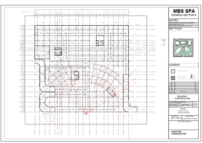 Basement Working Drawing Details | PDF