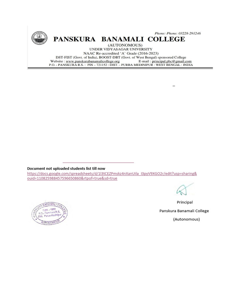 NOTICE Convocation No Document Uploaded | PDF