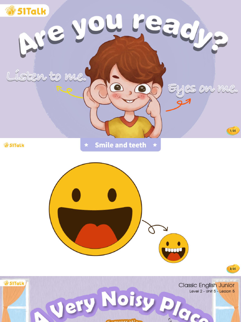 Level 2 - Unit 5 - Lesson 5 - A Very Noisy Place | PDF