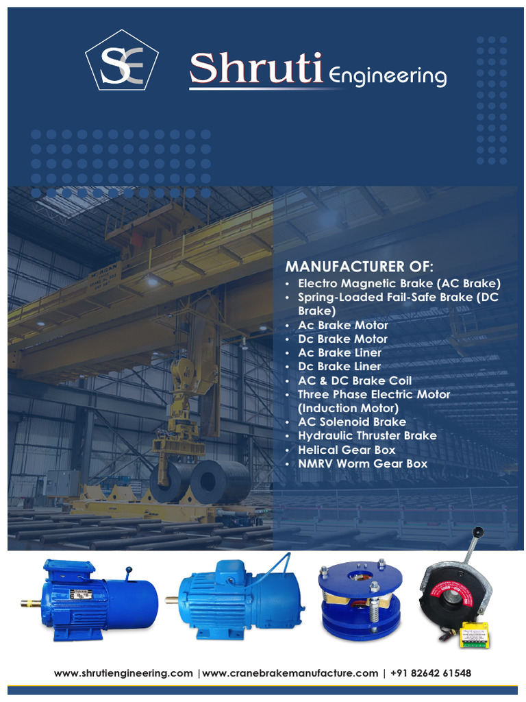 Fail-Safe Brake Systems Overview | PDF | Electric Motor | Alternating ...