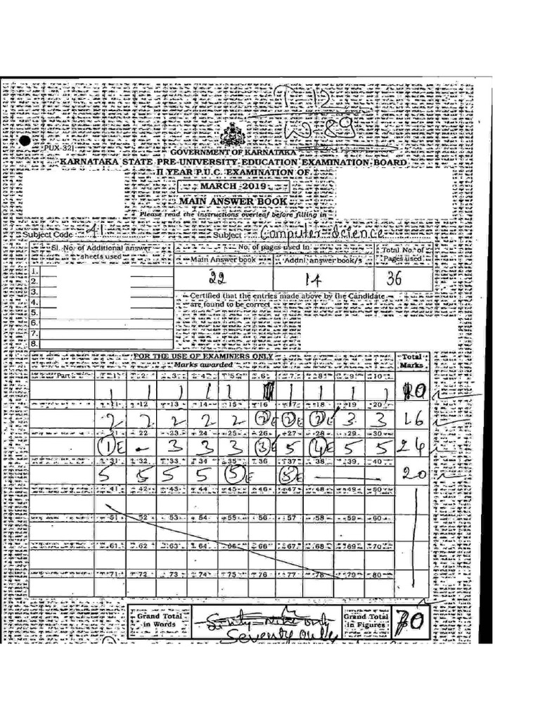 2ndPUC Computer2 Topper Answers | PDF