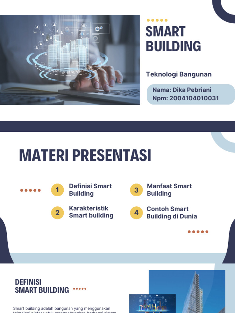 Manfaat dan Contoh Smart Building | PDF
