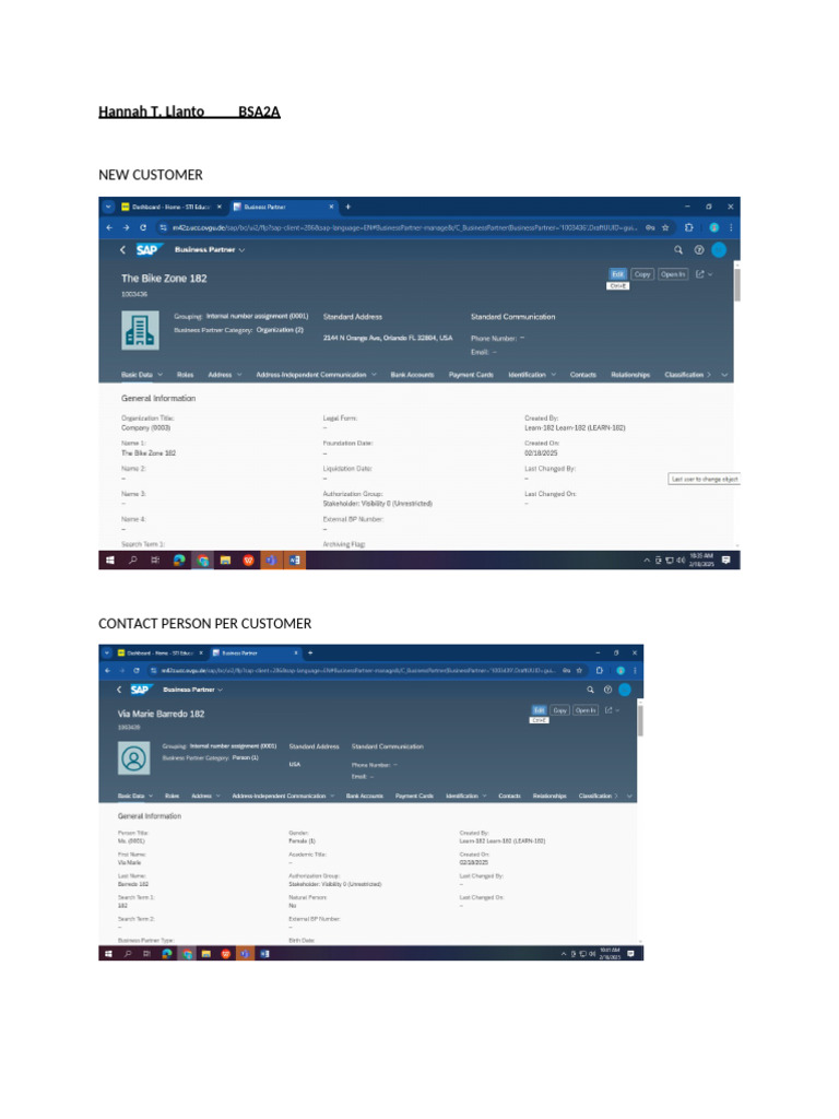 IA2 SAPS4HANA 04 LabExe 1 | PDF