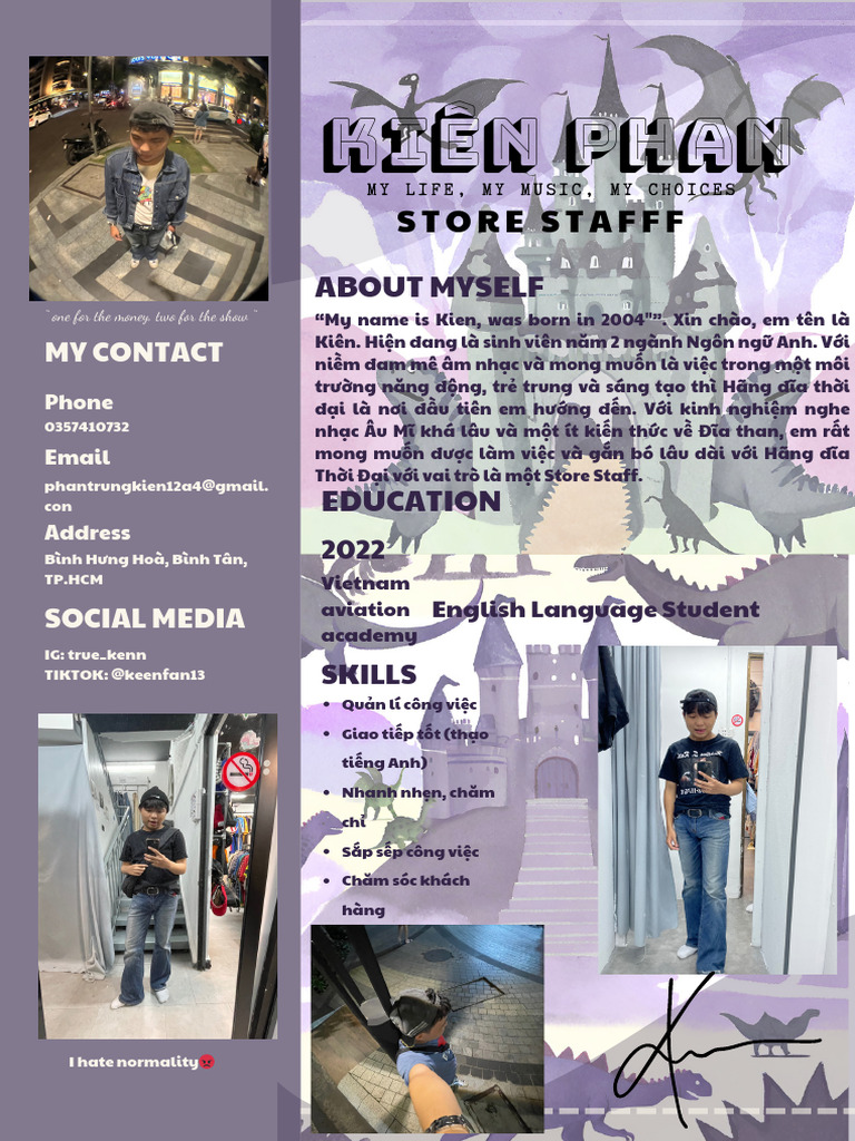 Grey White Modern Graphic Designer Resume 3 | PDF