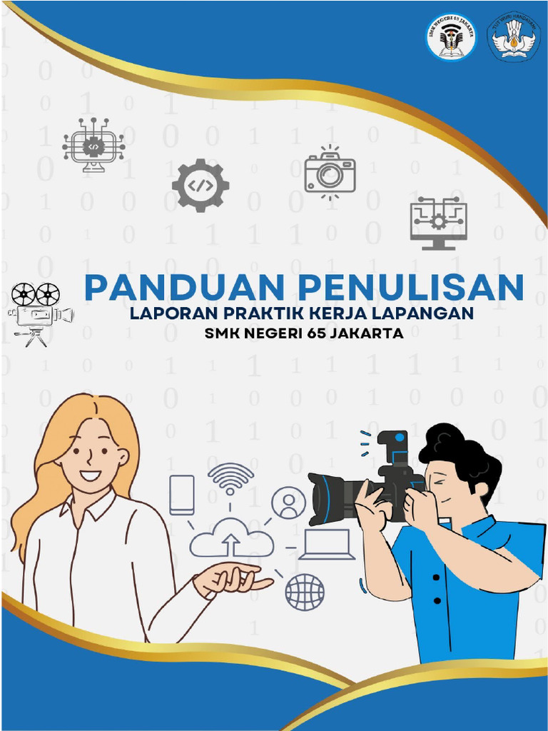 Contoh Laporan PKL Presentasi SMKN 65 2024 | PDF
