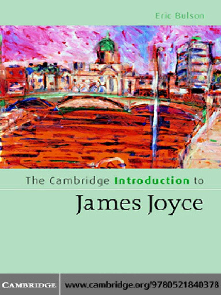 Cambridge Introduction To James Work | PDF | James Joyce | Ulysses (Novel)