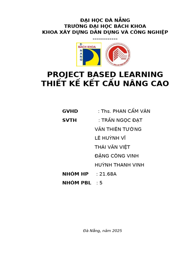 Thuyết minh PBL7 - 2802 | PDF