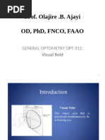 Tangent Screen Visual Field Testing | PDF | Retina | Color