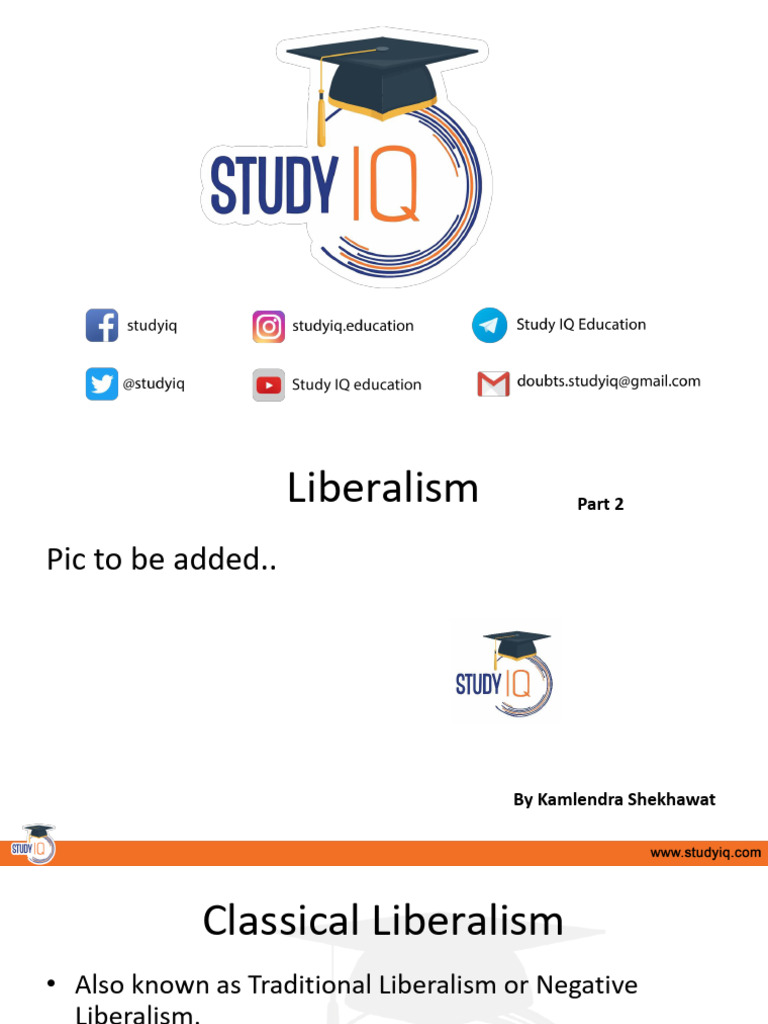 Understanding Classical and Modern Liberalism | PDF | Liberalism ...