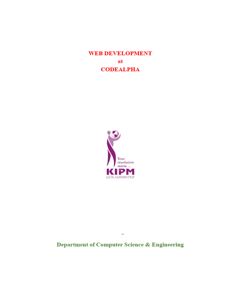 INTERNSHIP REPORT 1 (1) | PDF | Web Development | Databases