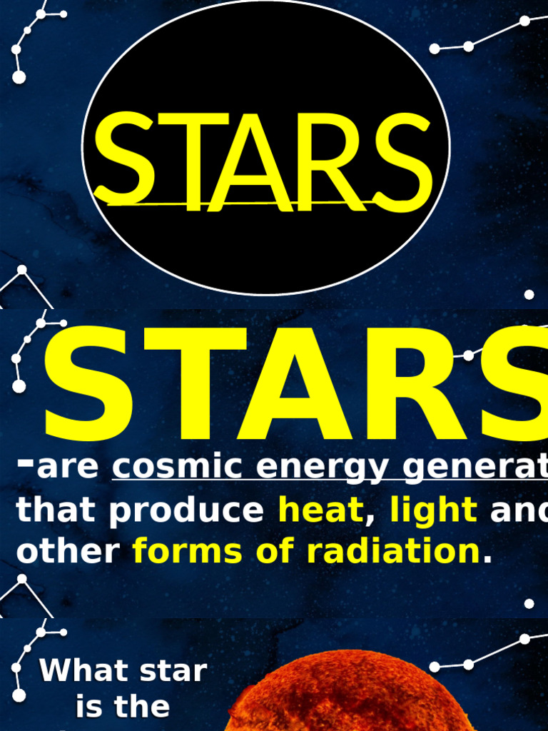 Understanding Stars: Types and Characteristics | PDF
