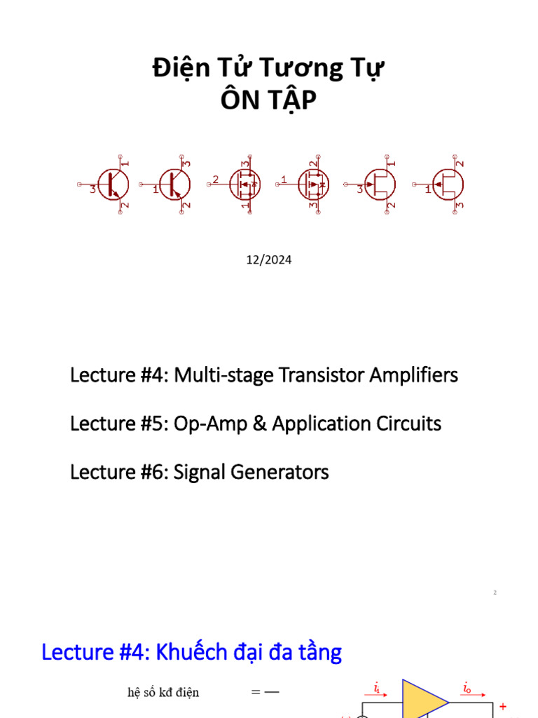 Ôn tập - Dec2024 | PDF