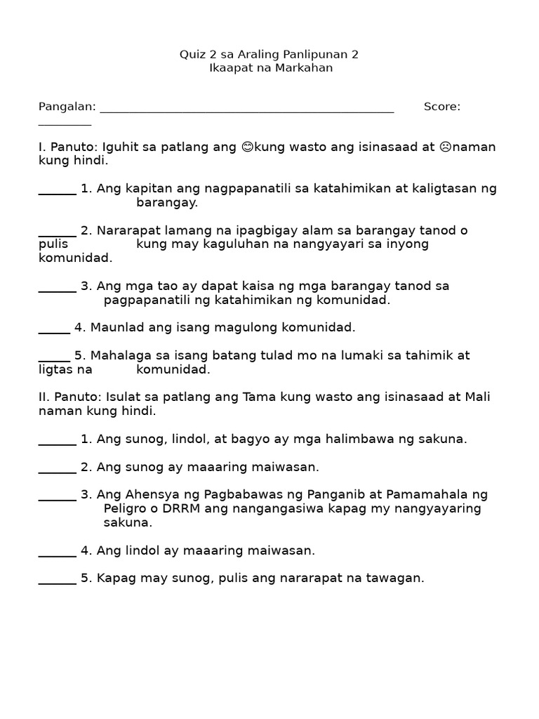 Q2 in AP - 4thQ | PDF