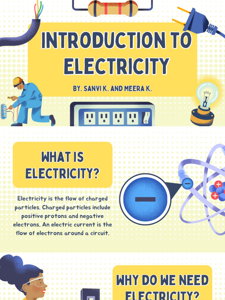 Electricity Presentation | PDF | Series And Parallel Circuits | Electricity