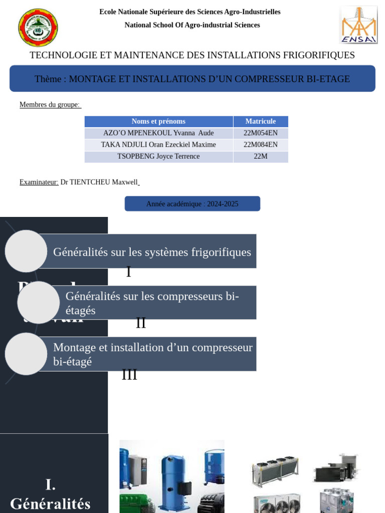 Compresseurs Bi Étagés | PDF | Réfrigération | Réfrigérateur