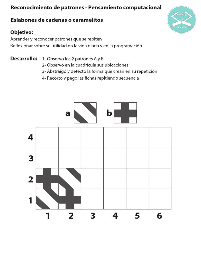 Actividad Reconocimiento de Patrones Eslabones de Cadenas A3 | PDF