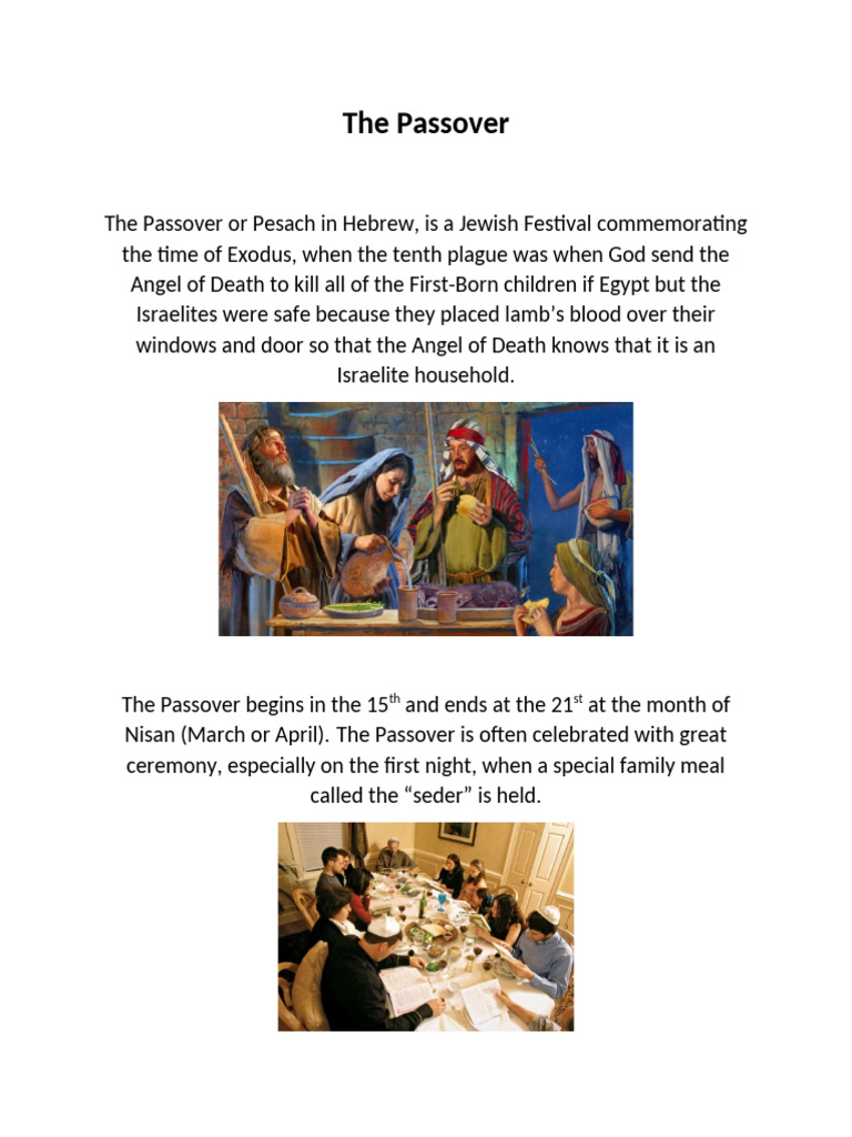 The Passover | PDF