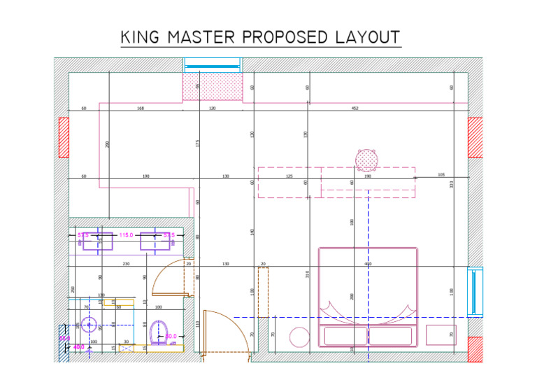 KING MASTER PROPOSED LAYOUT-Model | PDF