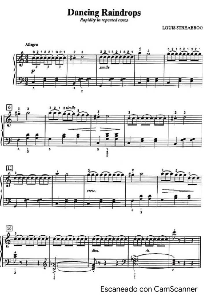 Dancing Raindrops | PDF