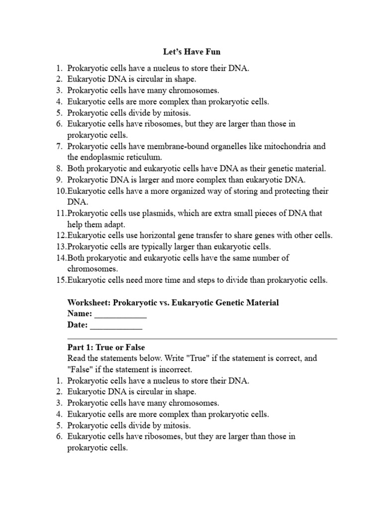 Genetics Worksheet | PDF