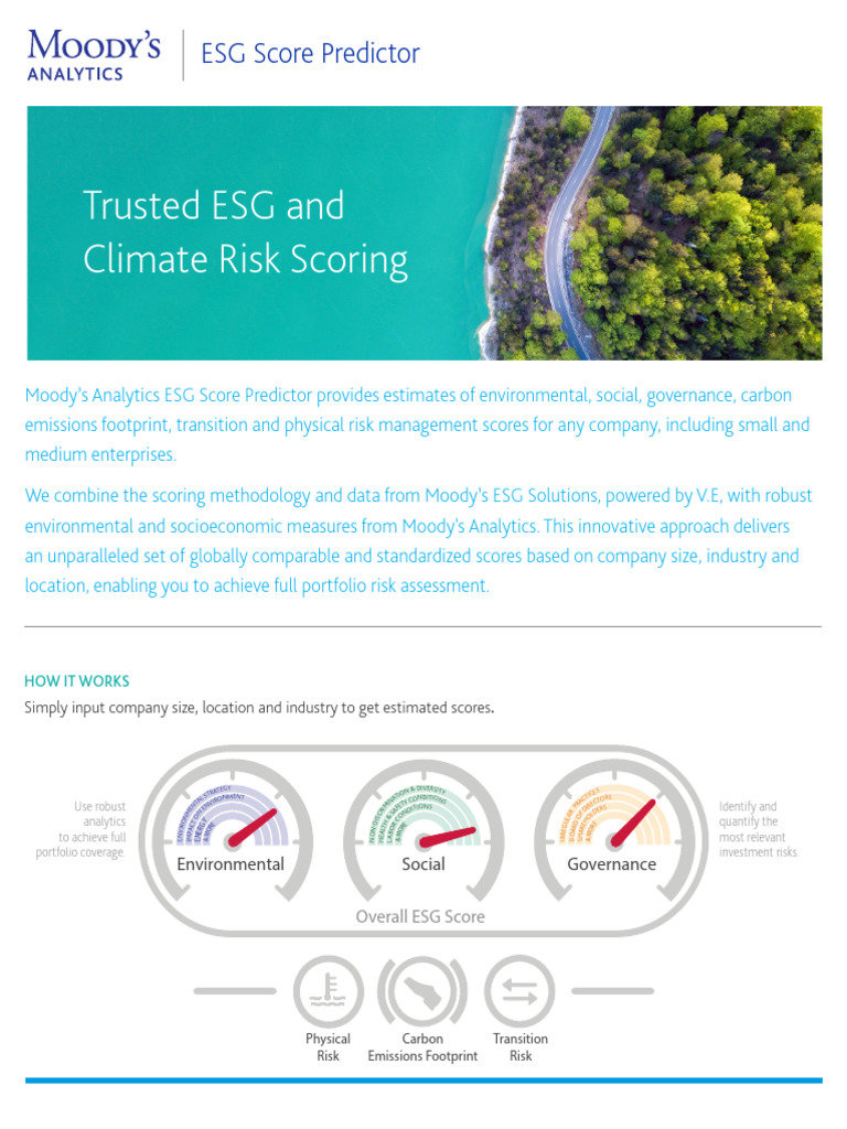 Esg Score Predictor | PDF | Economies