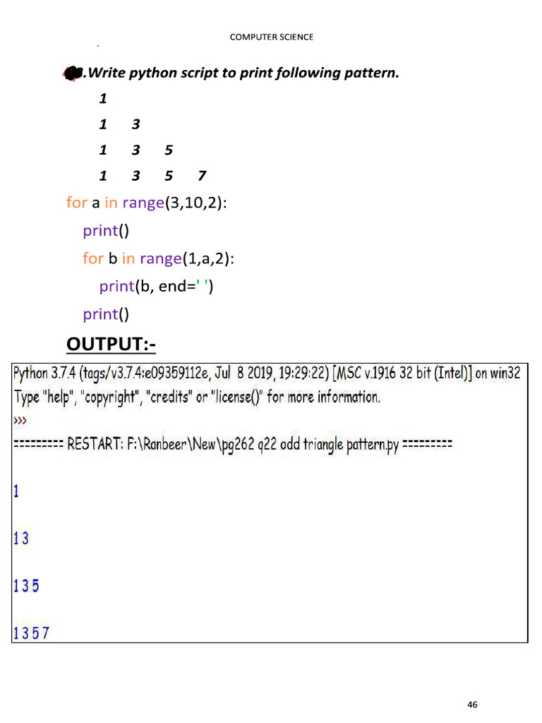 Practical Programs 35-42 | PDF