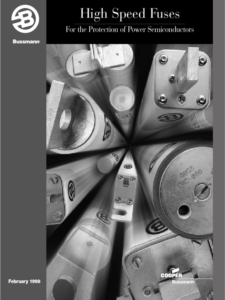 BUS Ele High Speed Fuse Catalog | PDF | Fuse (Electrical) | Root Mean ...
