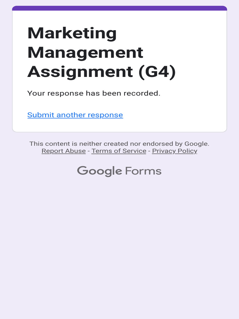 Marketing Management Assignment (G4) | PDF